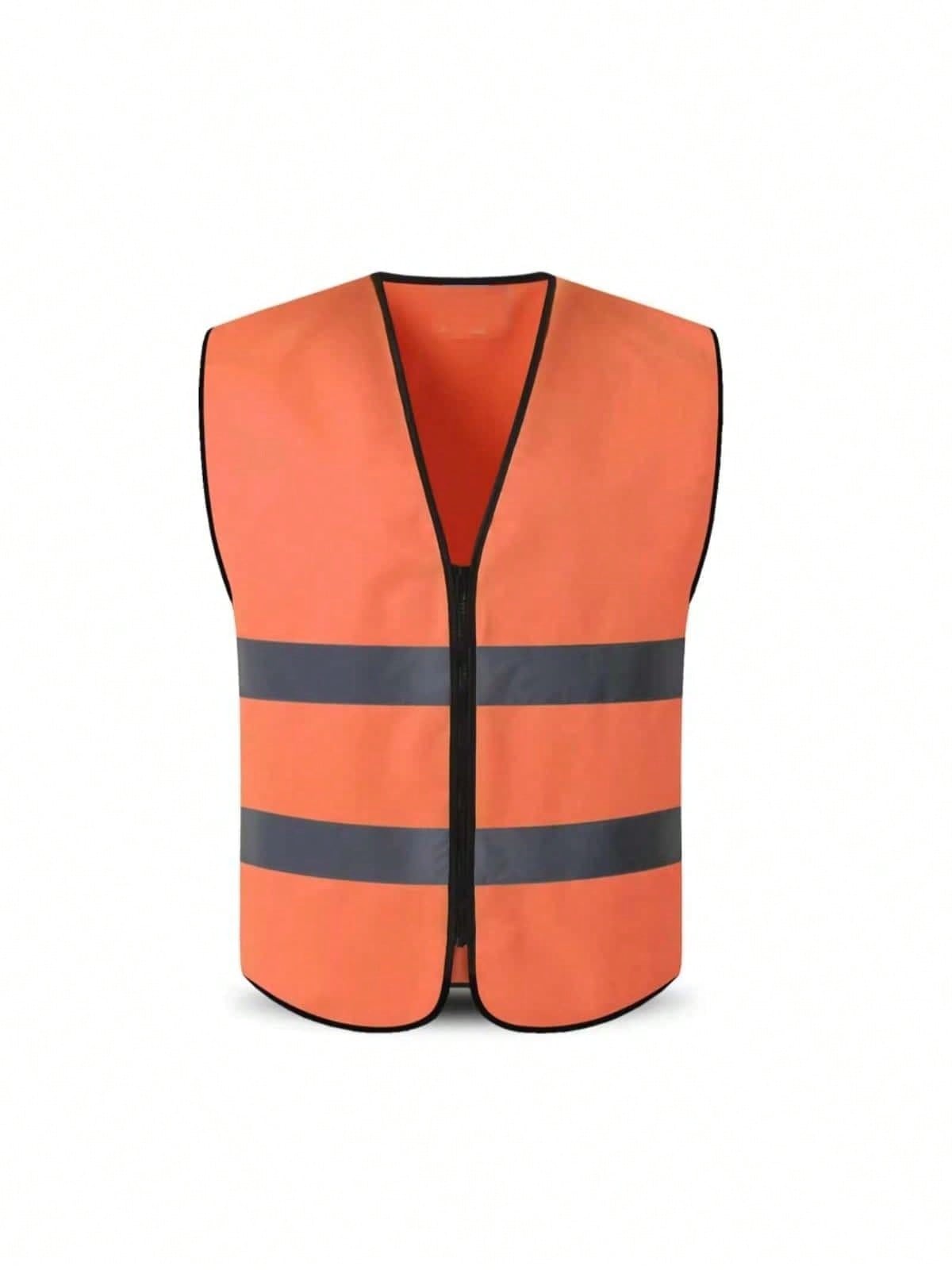 Orange Reflective Vest Construction Engineering Safety Vest Road ...