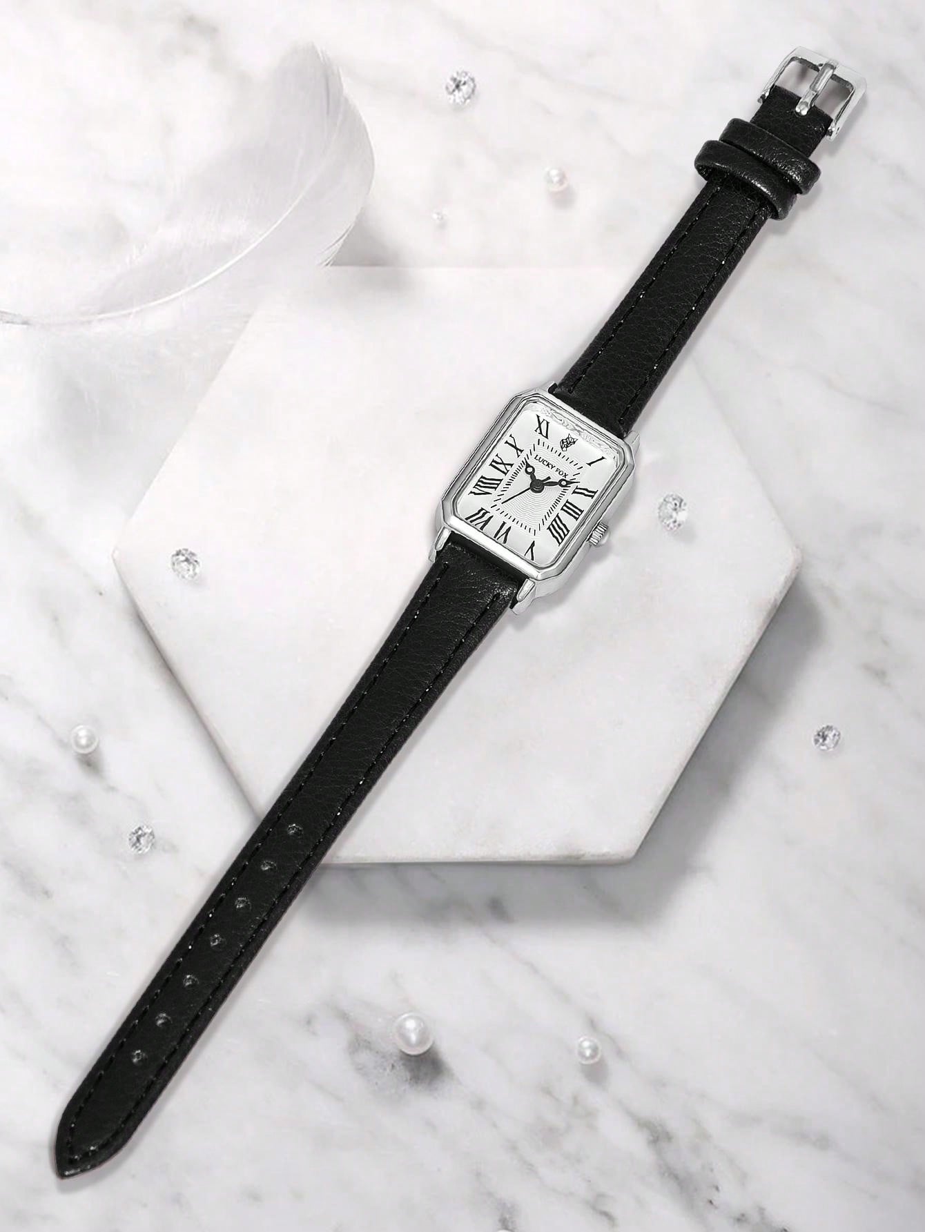 Luckyfox Dry Cell Battery Powered Women's Watch With High-end Simple ...