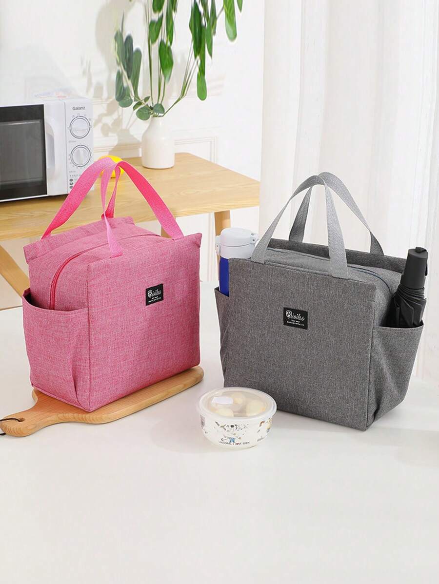 Korean Triangle Fresh Cooler Bags Waterproof Nylon Portable Thermal ...