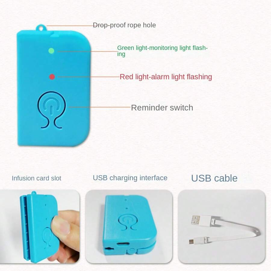 1pc Medical Reminder Device With Alarm Clock For Infusion Pump, Drip ...