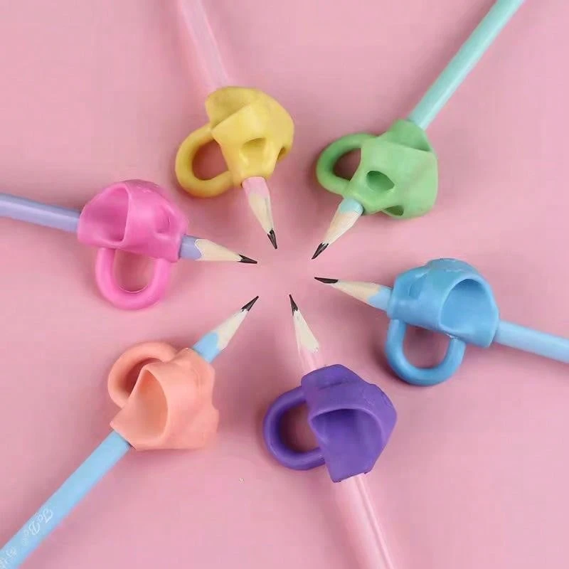 6/12/30pcs Student Pen Grip Writing Assistive Corrector Kit With Soft ...