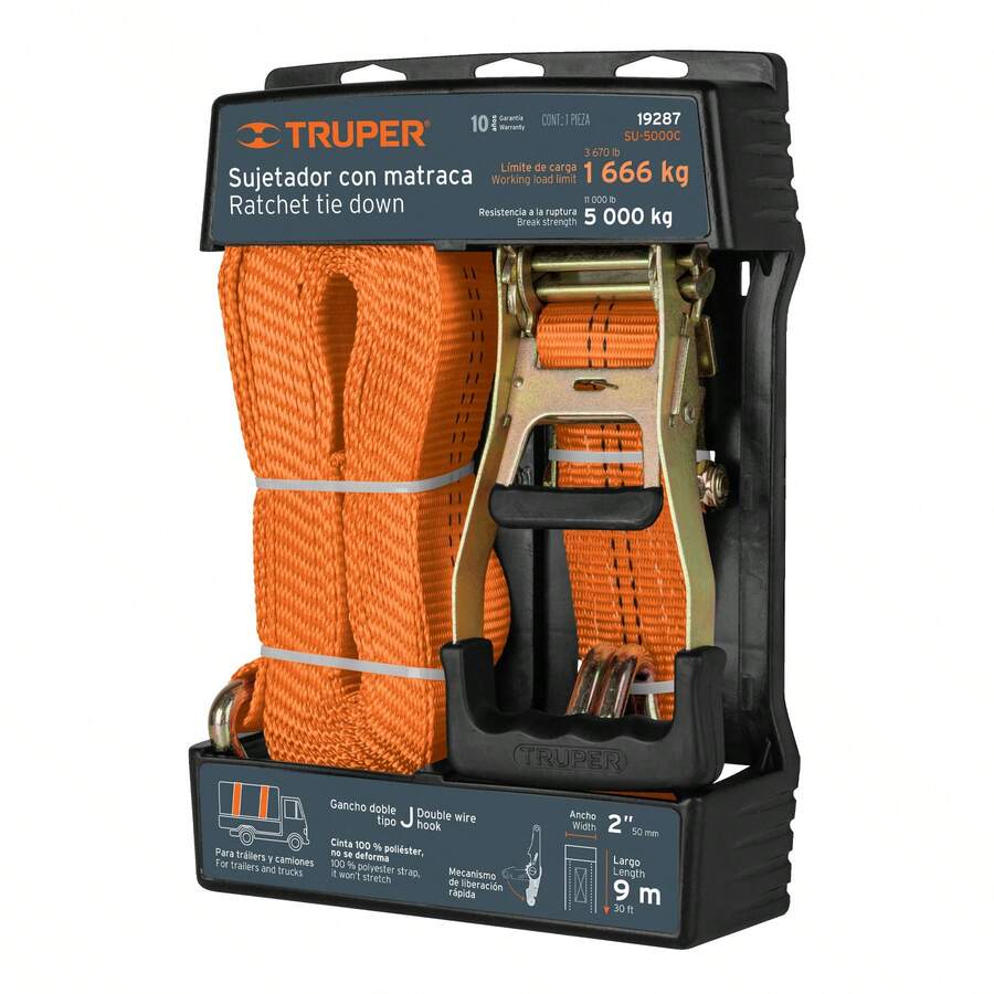 Fastener With Ratchet Maximum Load 5000 Kg, Truper | SHEIN USA