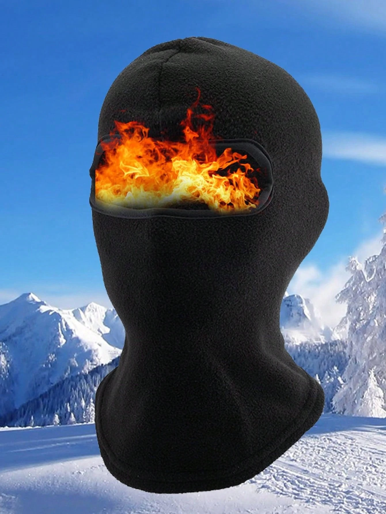 1pc Balaclava Face Mask, Windproof, Warm, Soft, Lightweight Polar ...