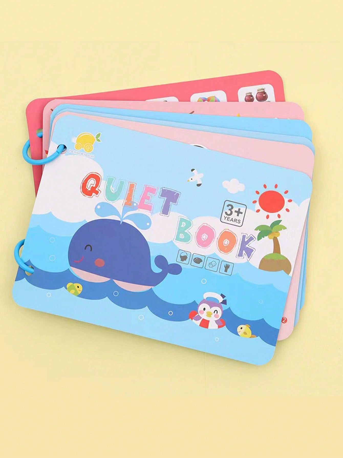 A Quiet Book For Children, A Busy Book For Infants, An Early Learning ...