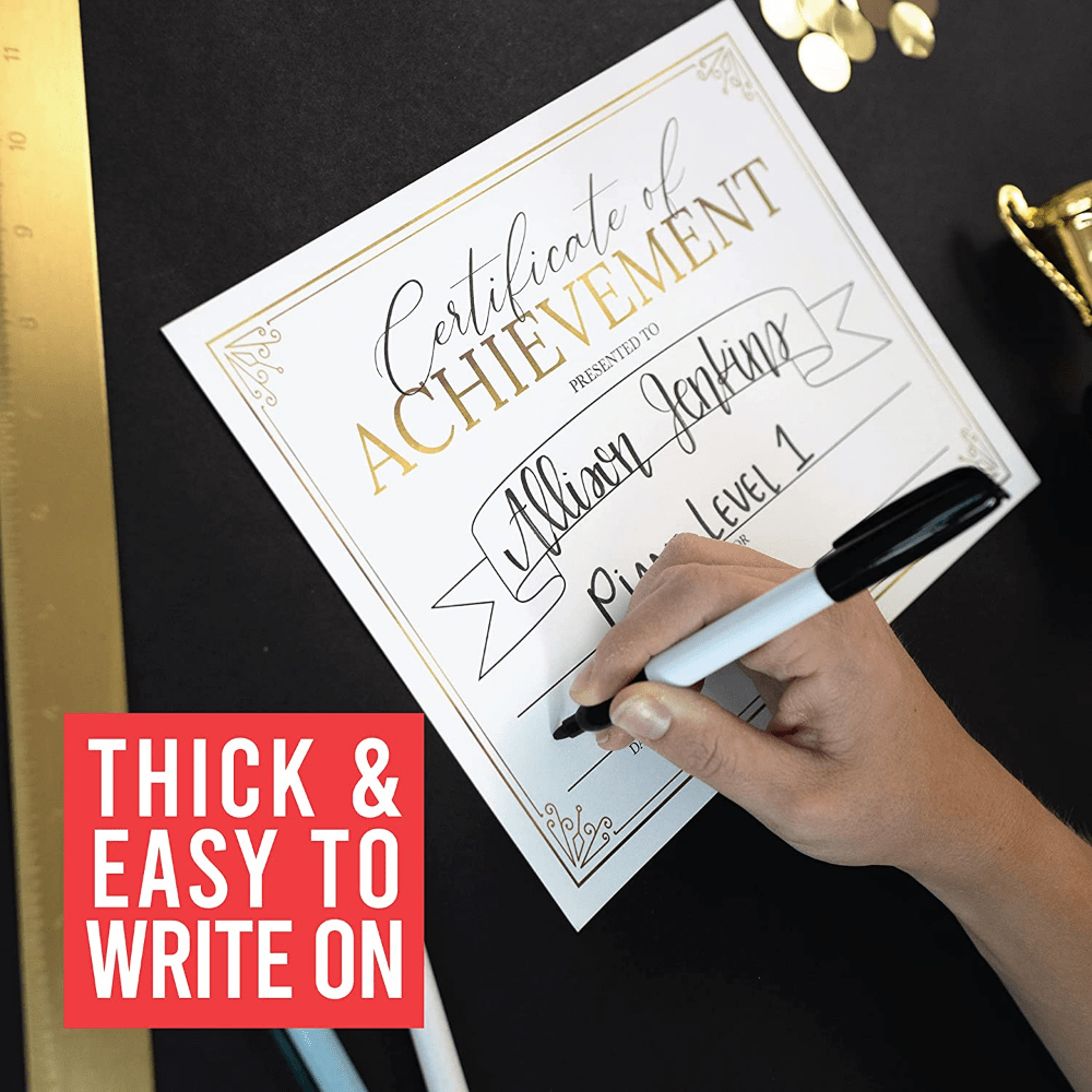 15 Gold Certificate of Completion Award Certificate Paper - Student of ...