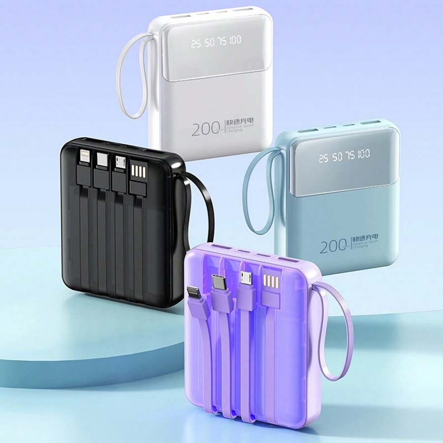 Cell Phone Potable Power Bank, 5000mAh 10000mAh 20000mAh Mini Power ...