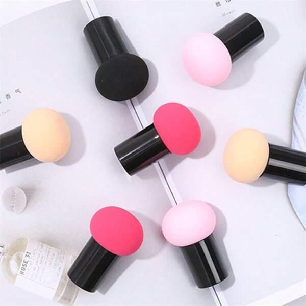 Dual-use Cosmetic Sponge With Cover, Not Easy To Eat Powder Mushroom ...