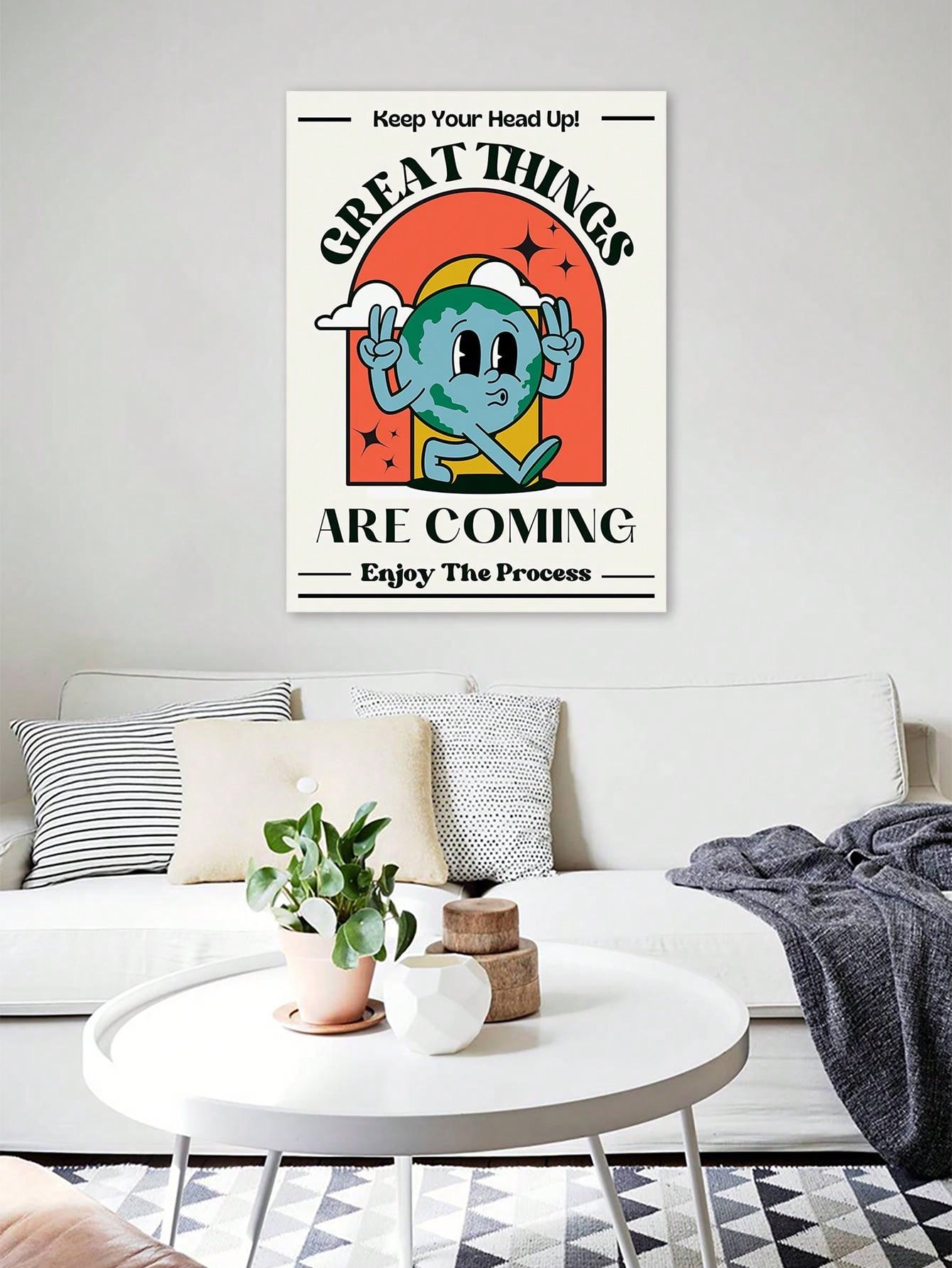 1 st , Vintage Canvas Poster Print , Muur kunst Prent Canvas Schilderen ...