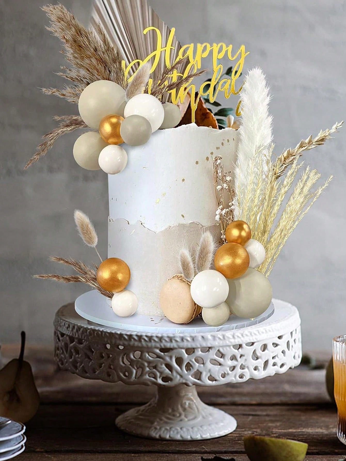 50 PCS Boho Cake Toppers wedding cake toppers wedding cake topper Mini ...