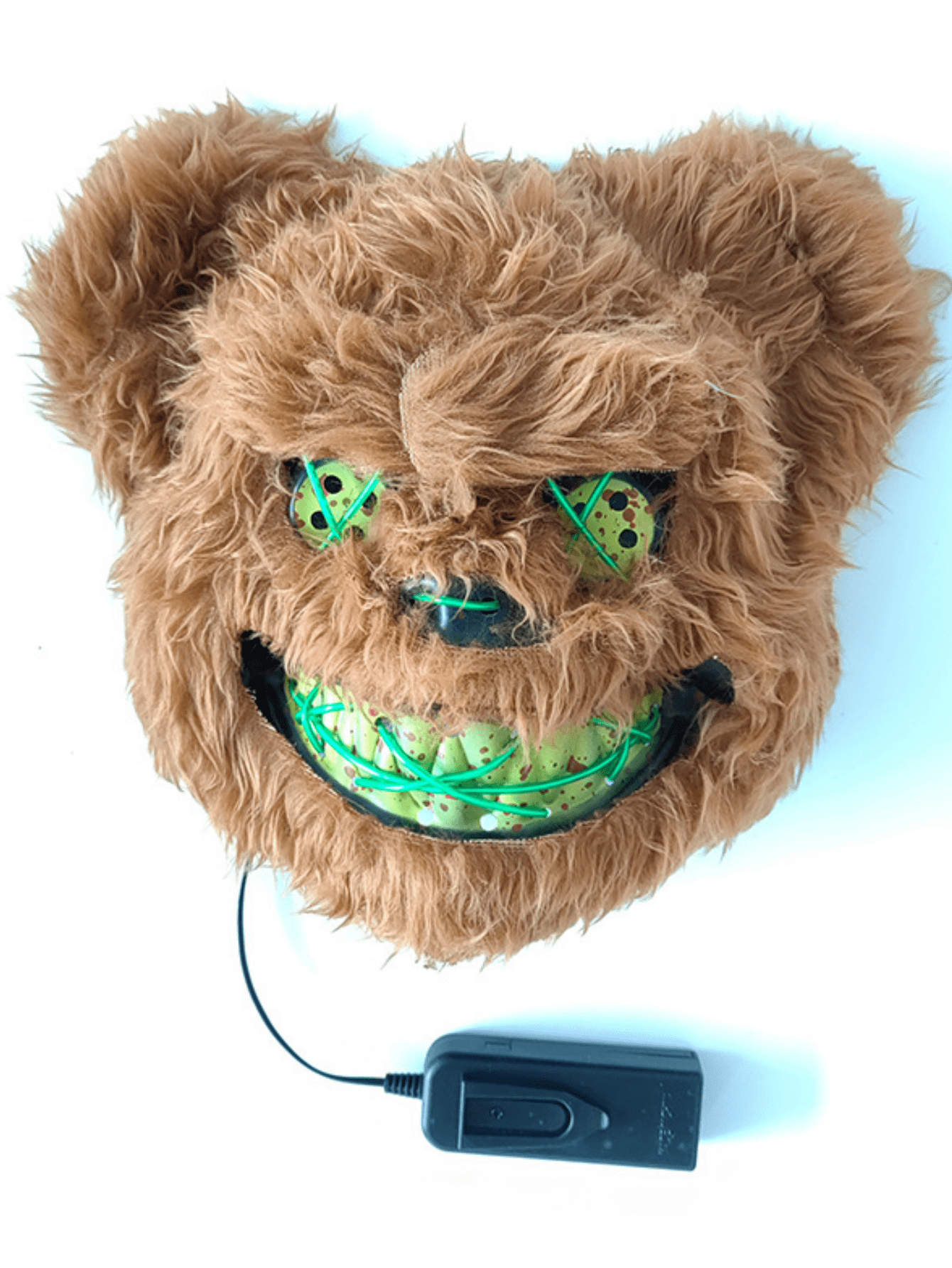 Christmas Halloween Horror Bear Neon Purifying Mask Mask Masquerade ...