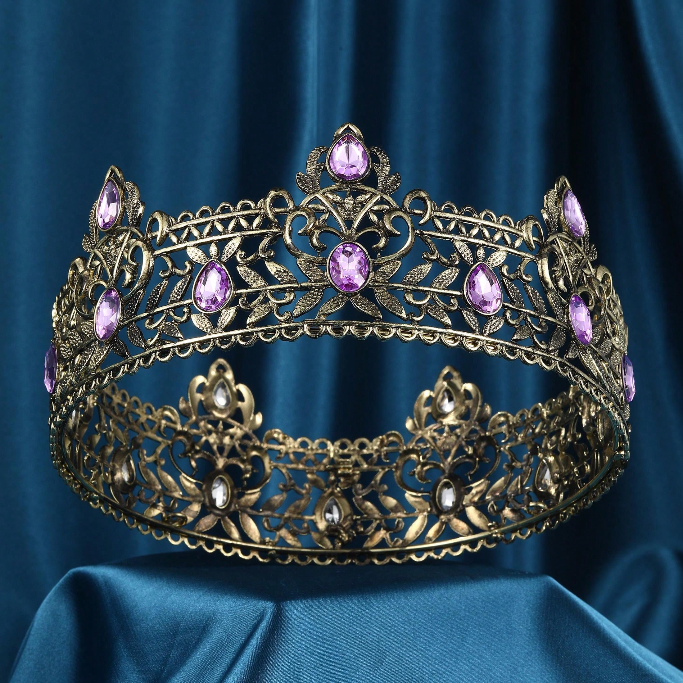 Corona De Rey Para Hombres De Metal Para Adultos, Corona De Rey Para ...