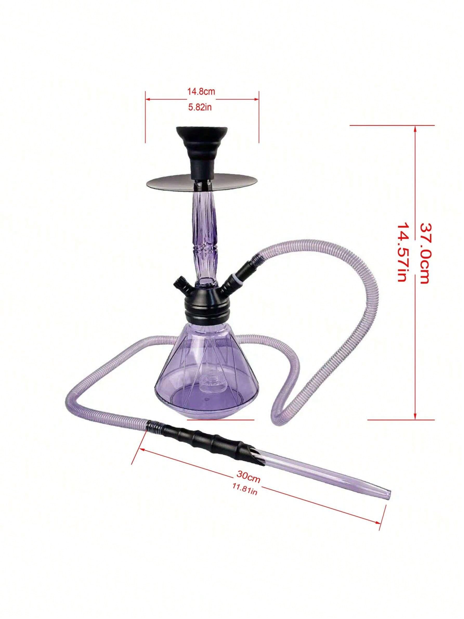 1 Set Of Portable Universal Hookah With Classic Design And Glossy Color ...