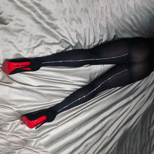 120d Vertical Drain Pantyhose | SHEIN USA