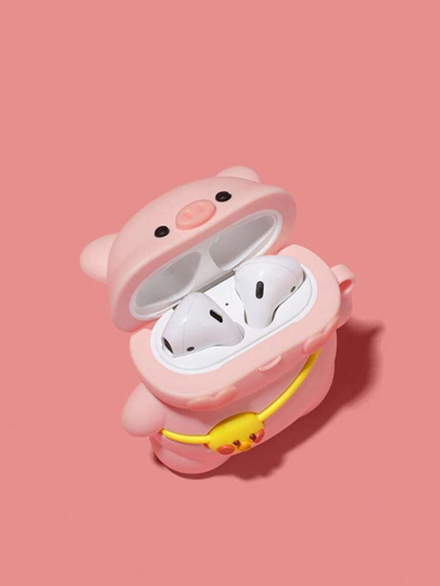 Backpack Pig/struggling Pig Style Airpods Case Cover Compatible With ...