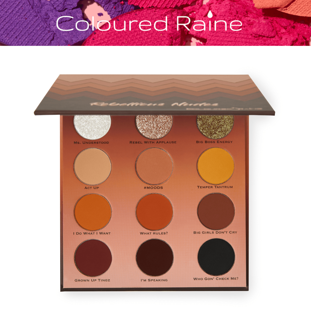 Coloured Raine: Rebellious Nudes Eyeshadow Palette | SHEIN USA