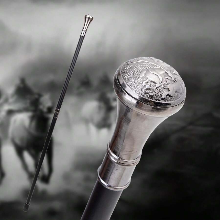Greek Mythology Hercules Totem Relief Walking Cane Fashion Walking ...