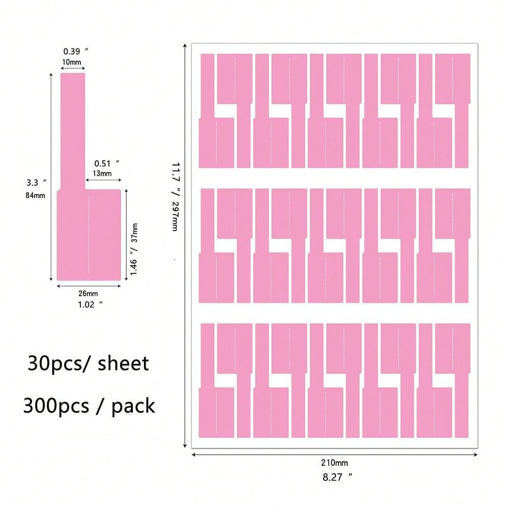 10sheets A4 Cable Label Sticker Waterproof Network PC UTP Wire Cable ...