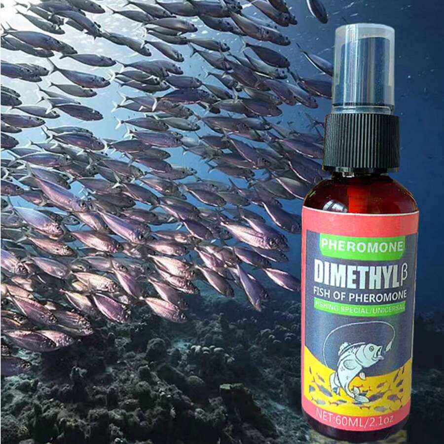 60ml Fish Bait Attractant Spray, Fishing Additive For Both Freshwater ...