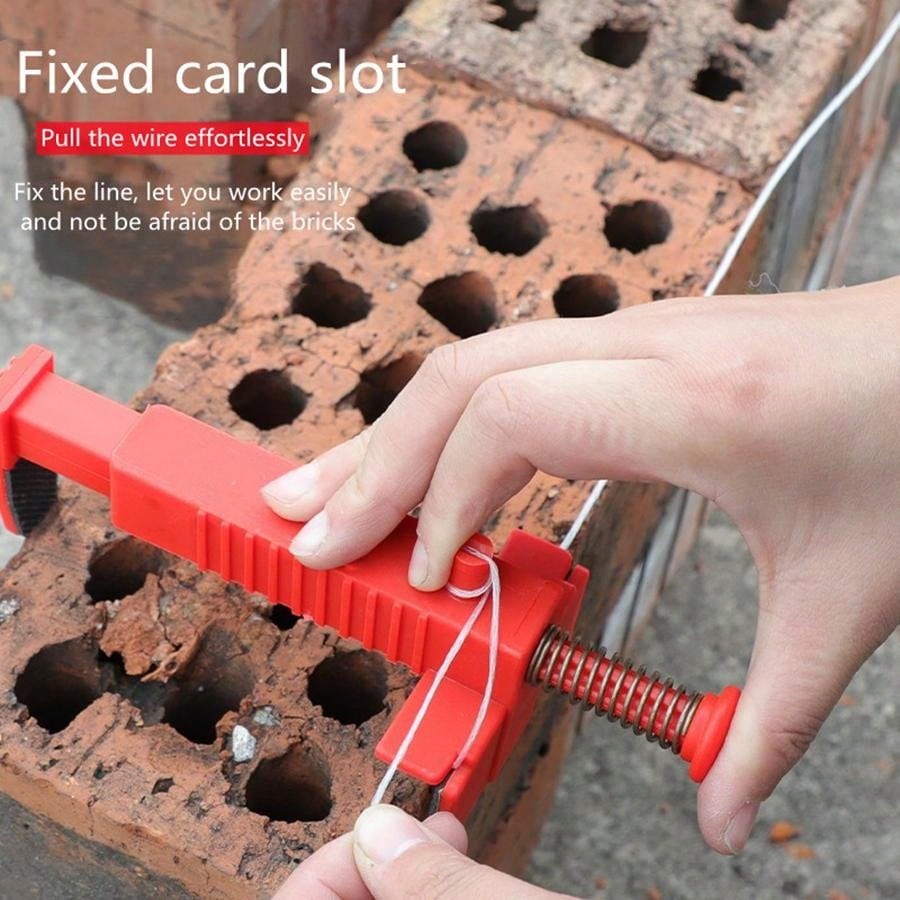 Brick Laying String Line Kit, Masonry Alignment Tool, Building Fixing ... Brick Laying String Line Kit, Masonry Alignment Tool, Building Fixing ...