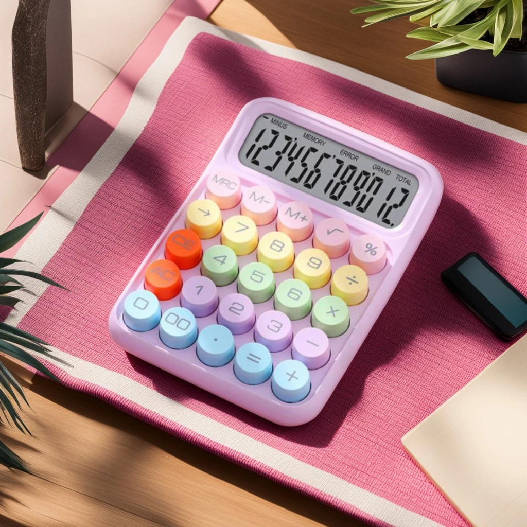 1pc Purple Mini Candy Series Calculator, There Are Two Styles For You ...