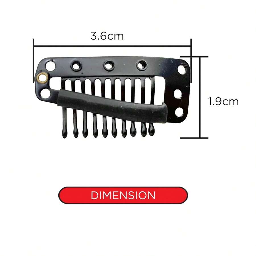 40pcs U-Shaped Metal Hair Clips, Suitable For Weave Diy, Clip Comb ...