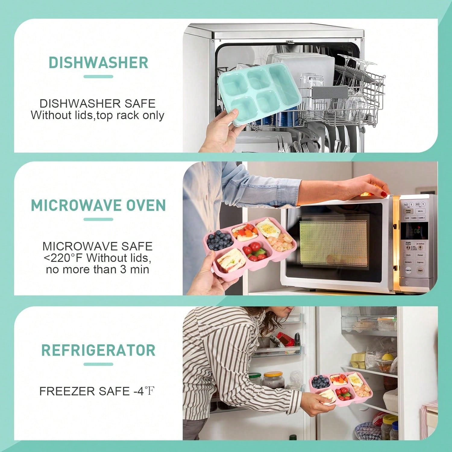 Multi-compartment Food Storage Box | SHEIN USA