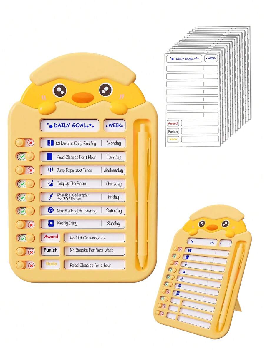 DIY Message Board Daily and Weekly Planner Home Routine Planning ...