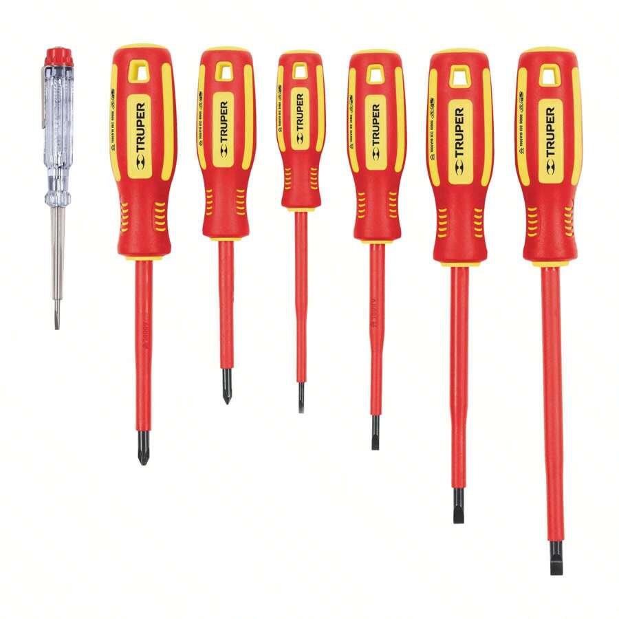 Truper 14196 Dielectric Screwdriver Set Of 6 | SHEIN USA