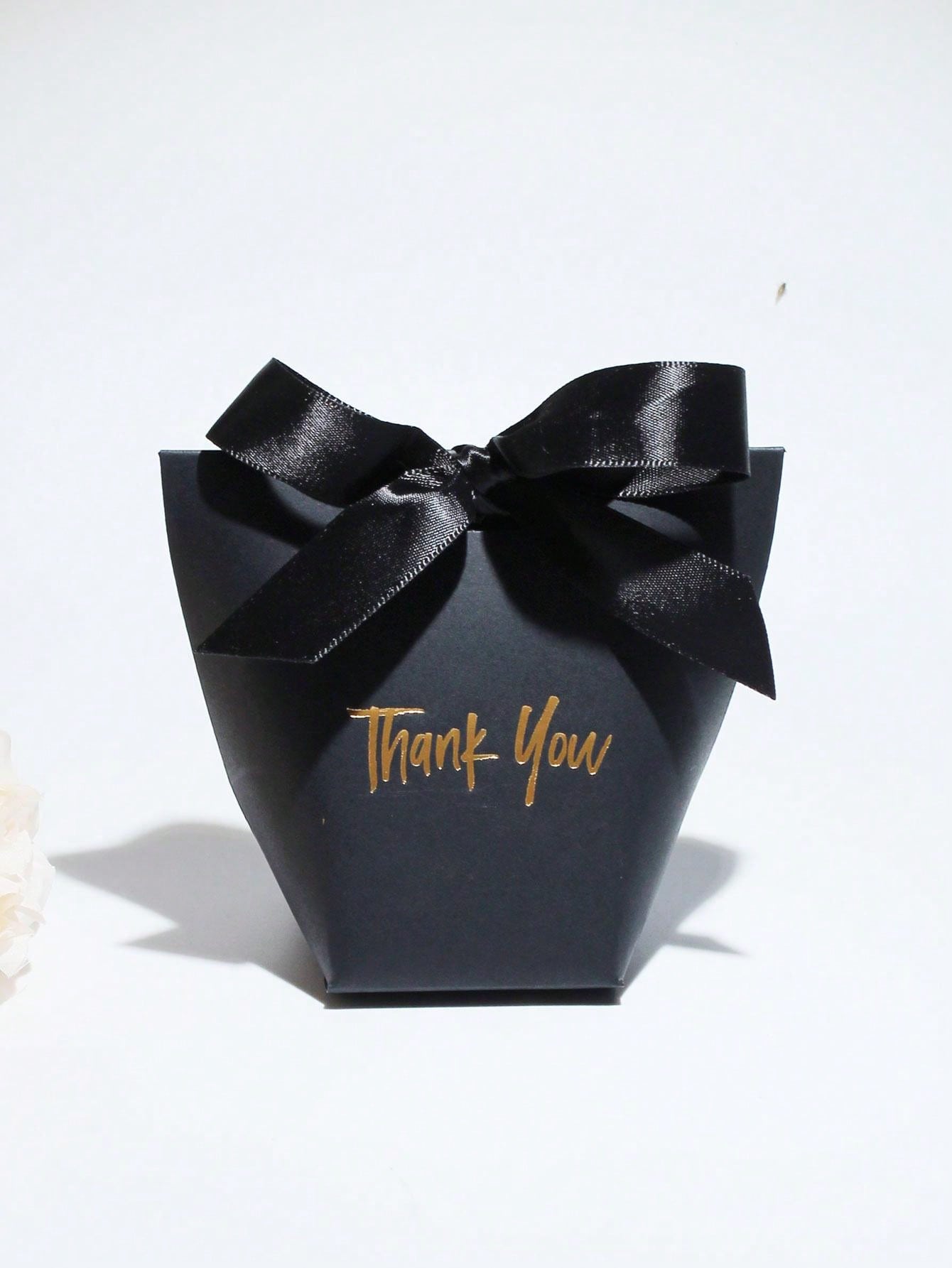 10pcs "Premium 'Thank You' Gift Box in Gold on Paper | Featuring ...