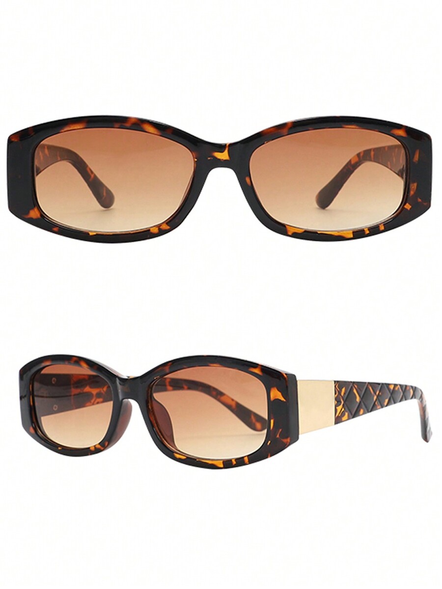 1pc Classic And Vintage Small Frame Fashion Eyeglasses For Outdoor Travel Boho Shades Beach
