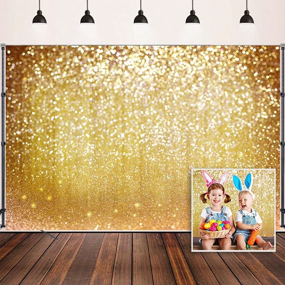 One Piece Vinyl Photography Backdrop Gold Grain Spot Fantasy Fantastic ...