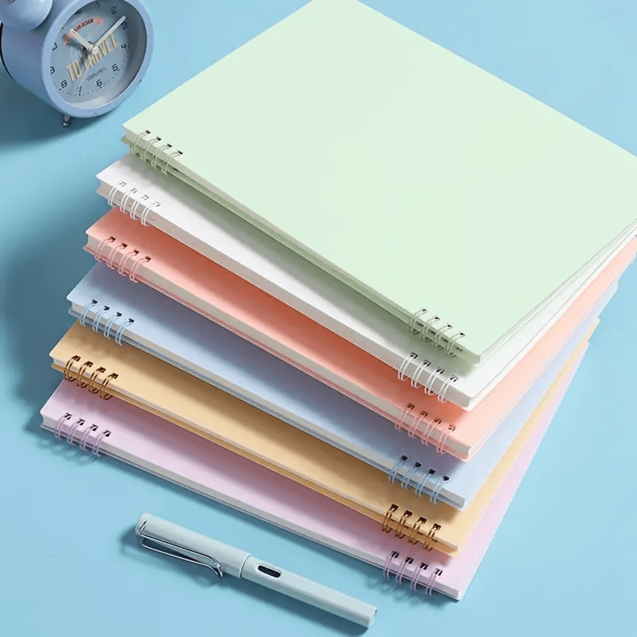 1PCS 80 Sheets A5 Morandi Coils: Simple & Fresh Notepad for Office ...