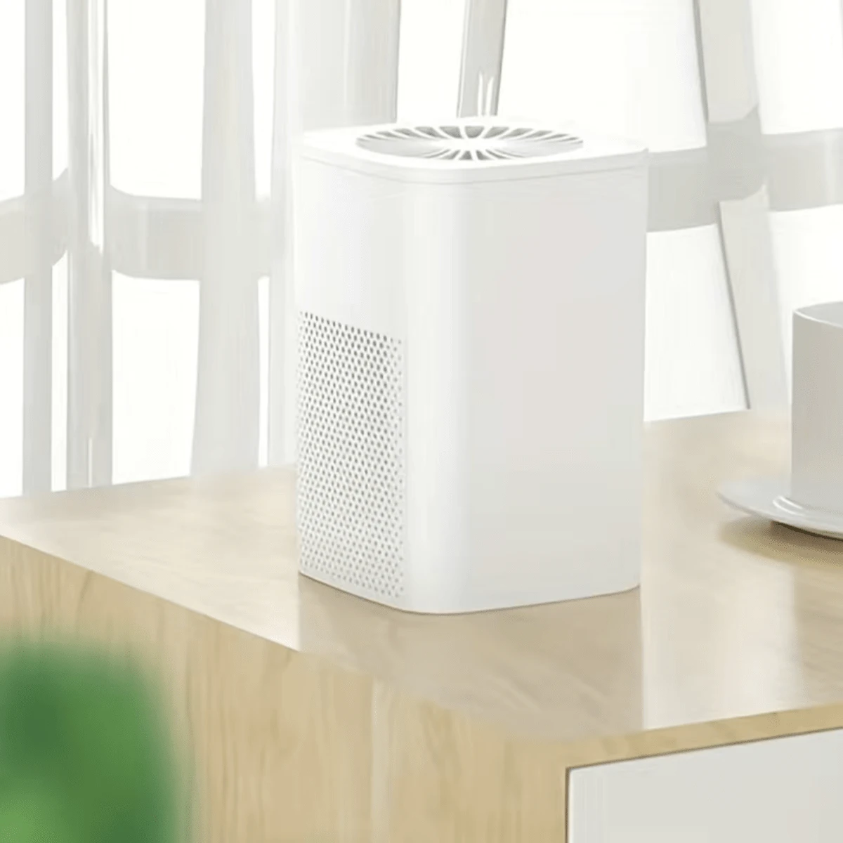 Slimme mini-luchtreiniger voor thuis - verwijdert formaldehyde, stof ...