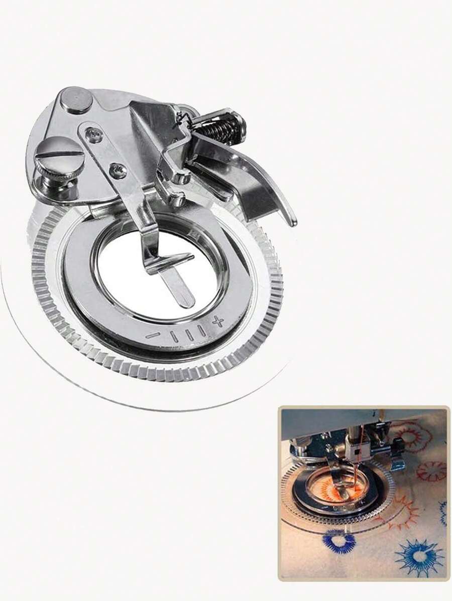 Embroidery Presser Foot - Home-Sewing Machine Embroidery Foot ...