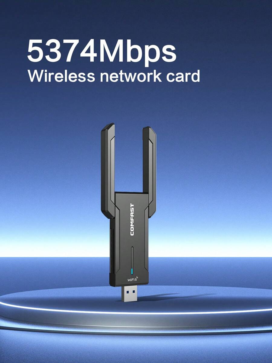 COMFAST Comfast Usb Wlan-adapter Wifi6 Treiberfrei Drahtloser Wi-fi Dongle Ax5400 Usb3.0 Wi-fi ...
