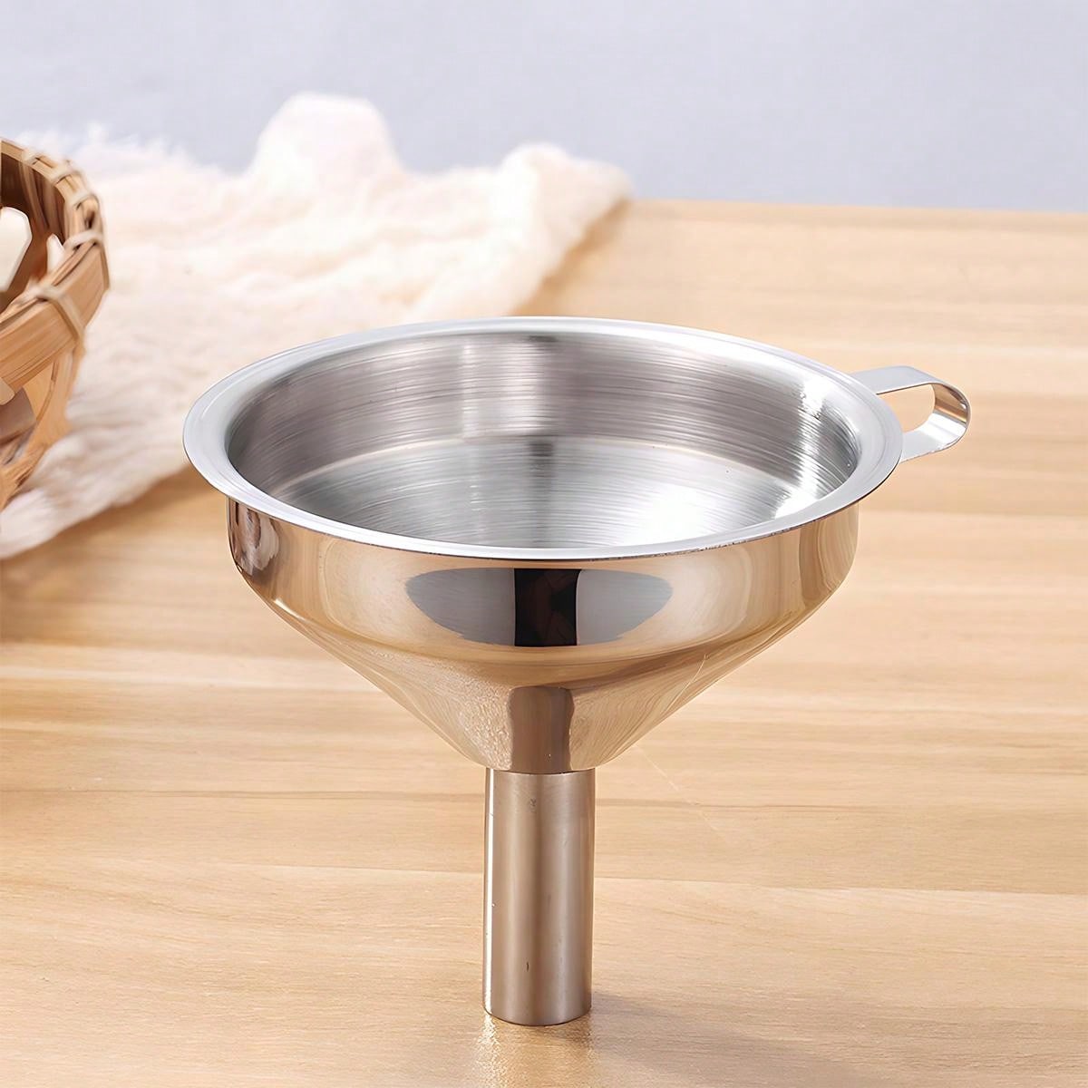 KMT 5.7cm Stainless Steel Funnel Mini Funnel Oil Spill Wine Spill Tool ...