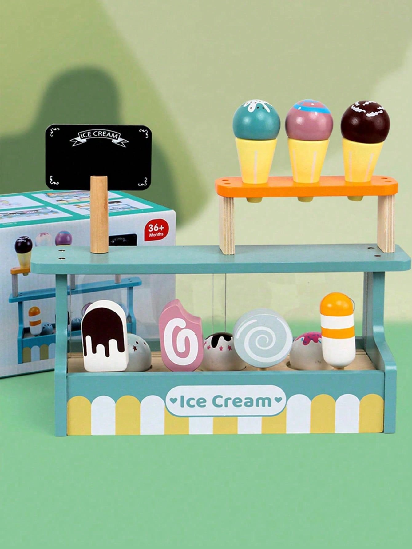 Children's Pretend Tea Set And Sweet Shop Toy, Role-playing Toy For ...