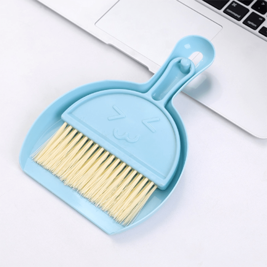 Desktop Cleaning Brush Trash Shovel Set, Broom And Dustpan Combination, Mini Dustpan And Brush ...