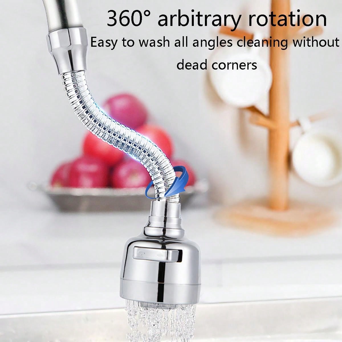 1pc Kitchen faucet extender anti-spatter nozzle universal external ...