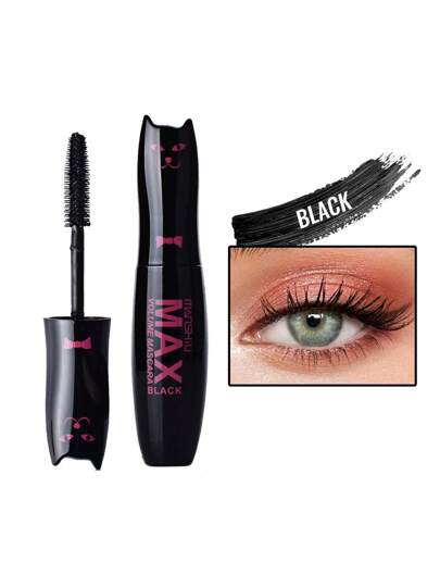Cute Cat Head Shaped Mascara Curling & Long Lasting 10g | SHEIN USA