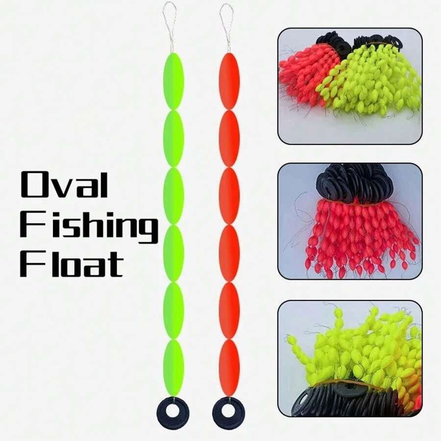 5packs Fishing Float 6 In 1 String Type Seven Star Float Foam Space ...