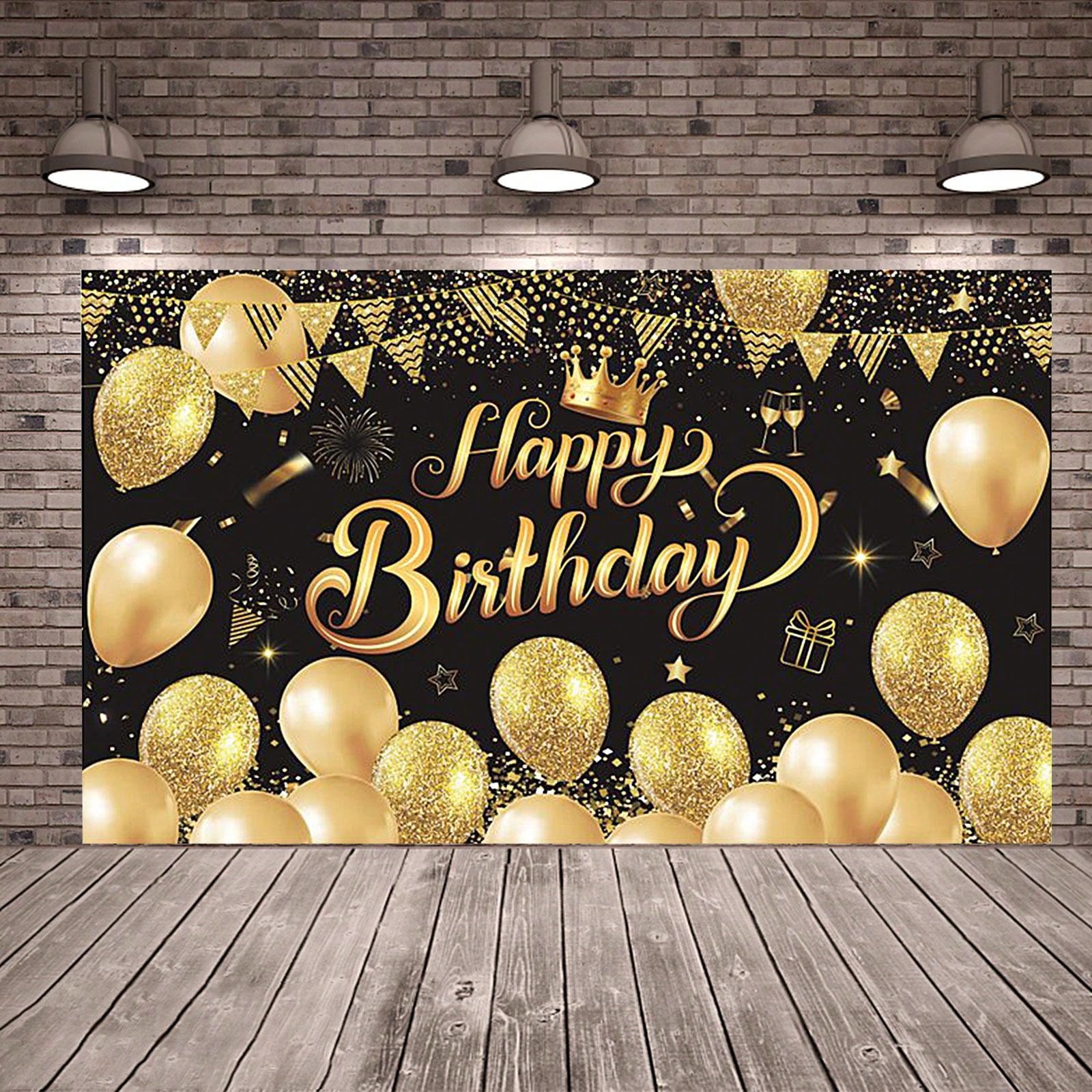 Birthday Party Banner Photo Booth Background Cloth Party Decoration ...