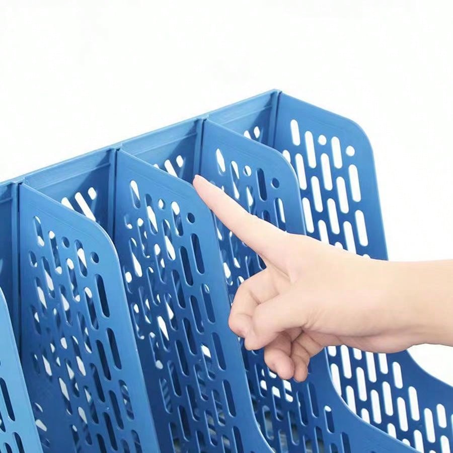 Desktop Shelf Organizer With 4 Compartments, Desk Storage Stand ...