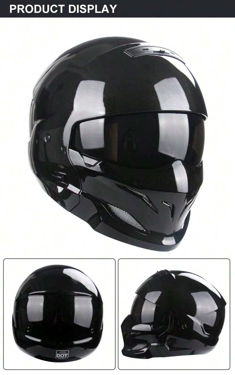 New Scorpion Helmet, Vintage Motorcycle Personality Multi-purpose ...