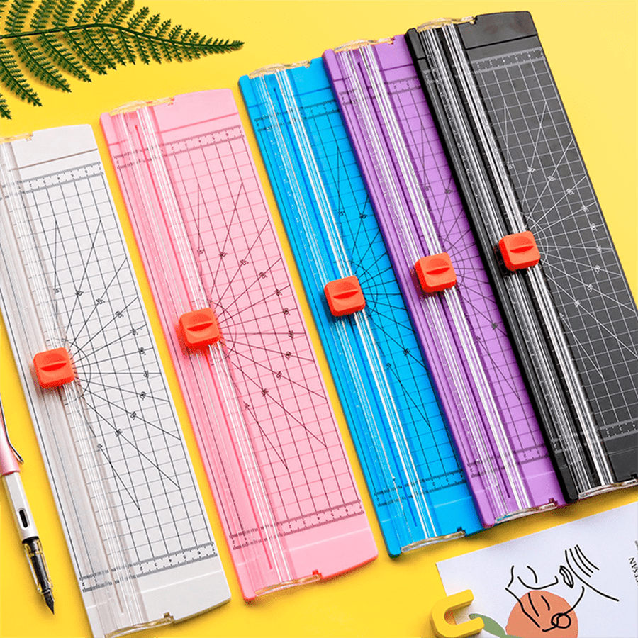 1pc Small Size Paper Trimmer, Portable Bi-directional Cutting Blades ...