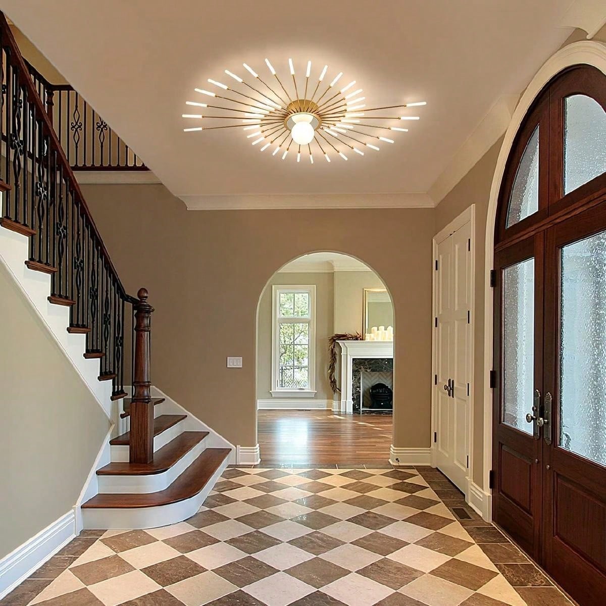 1 Set - Modern Style Led Ceiling Light, 2024 Upgraded Version, Natural ...