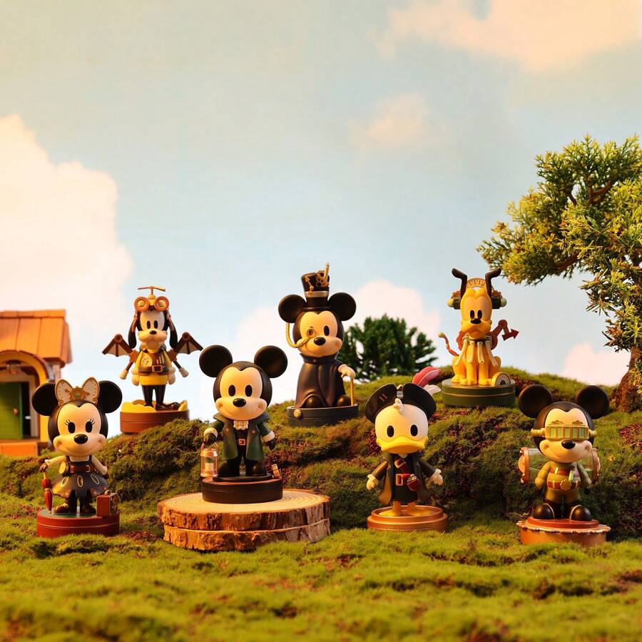 Miniso Miniso Disney Mickey Series Ornaments, Cartoon Sculpture Seal ...