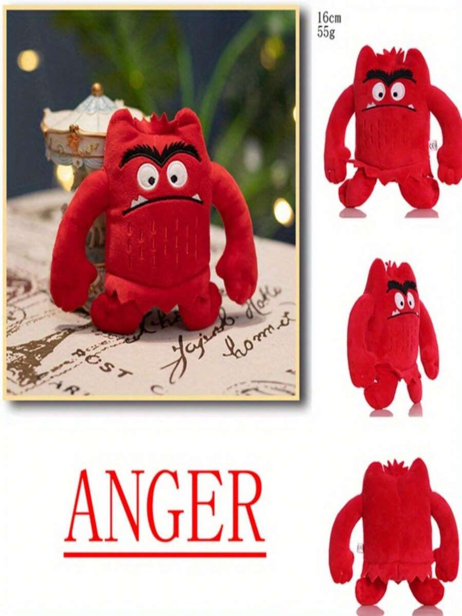 2023 The Color Monster Emotion Plush Toys Appease Emotion Plushie Cute ...