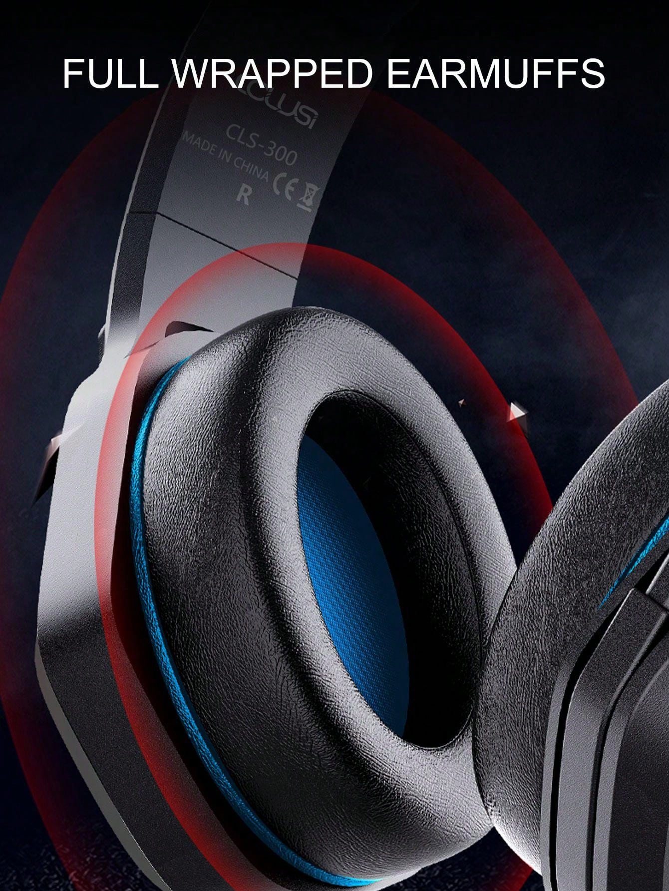 COLUSI Headset Colusi Con Micrófono Para Pc, Auriculares Para ...