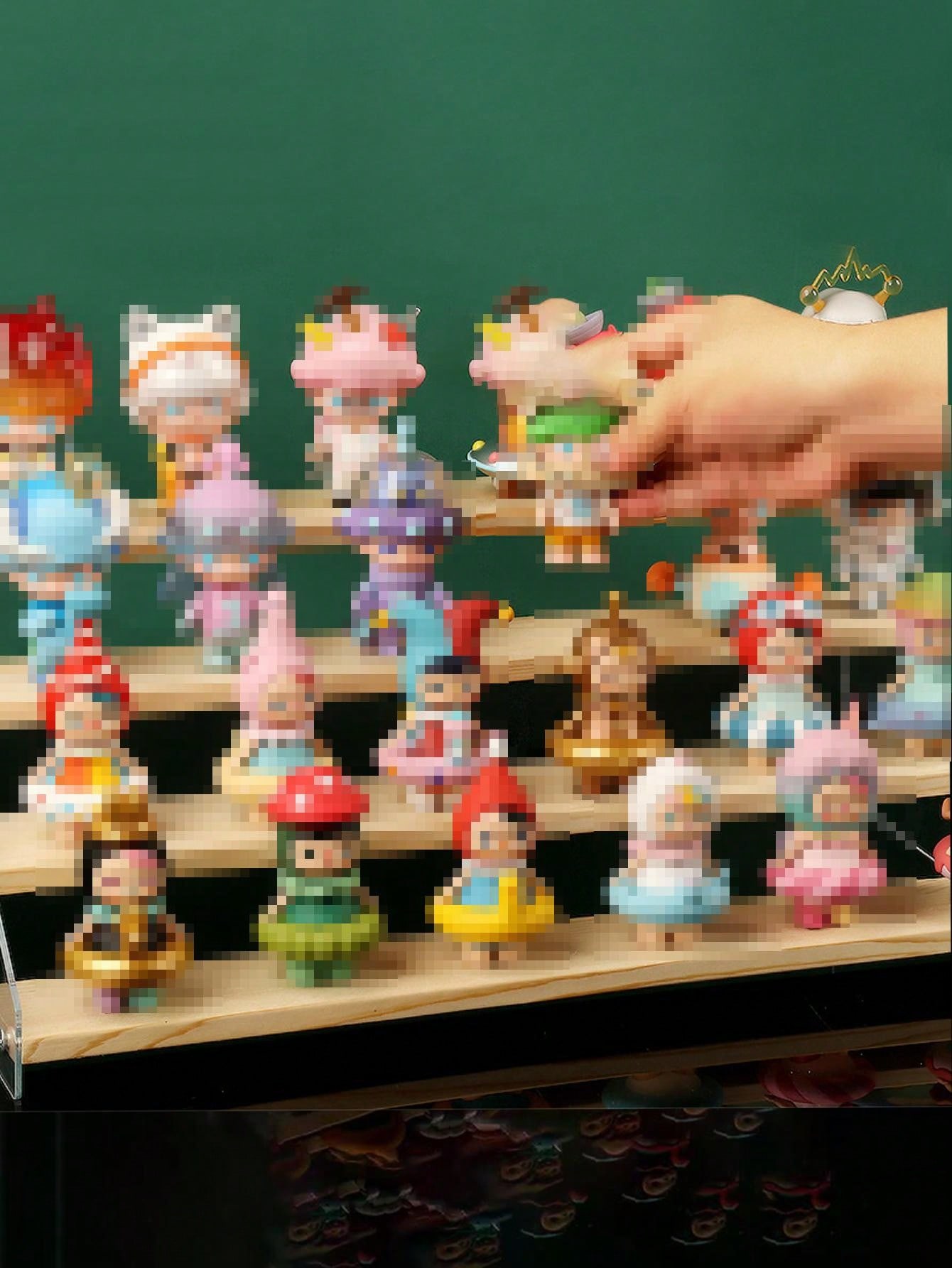 Blind Box Display Shelf Stairs Stand For Figures, Model, Jewelry And ...